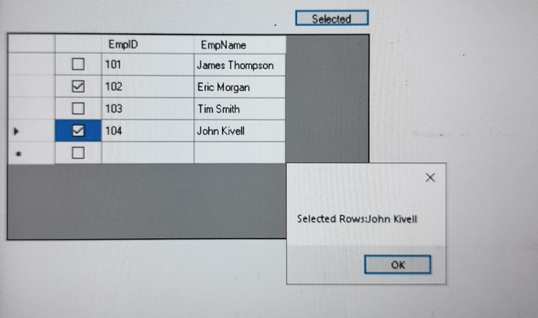 How To Add Checkbox In Datagridview In C Windows Application